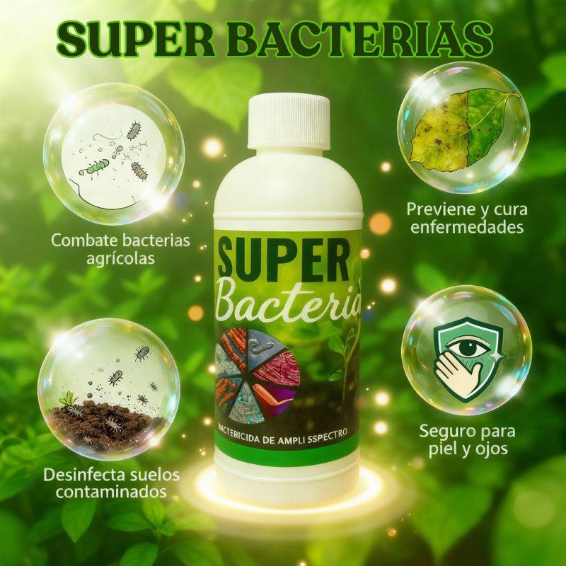 Super Bacterias 500 ml – Super Ozono Paraguay